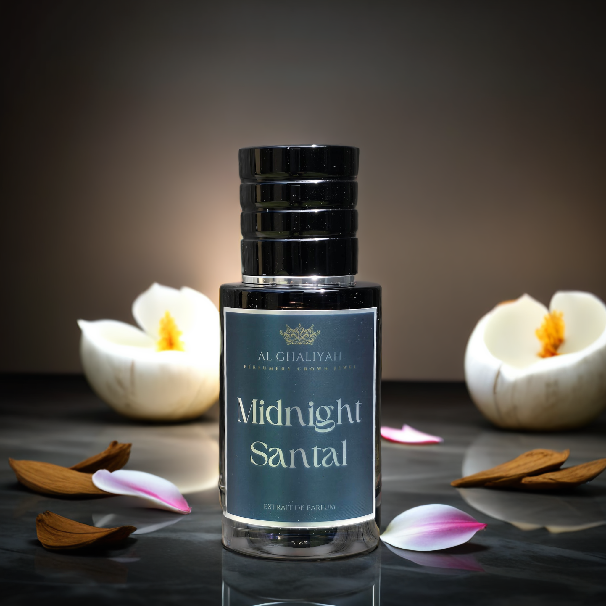 Midnight Santal: Sandalwood and Exotic Elegance | AL GHALIYAH